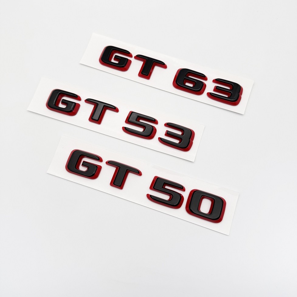 2024 New style Two tone Letters Numbers GT50 GT53 GT63 GT63S V8 Biturbo ...