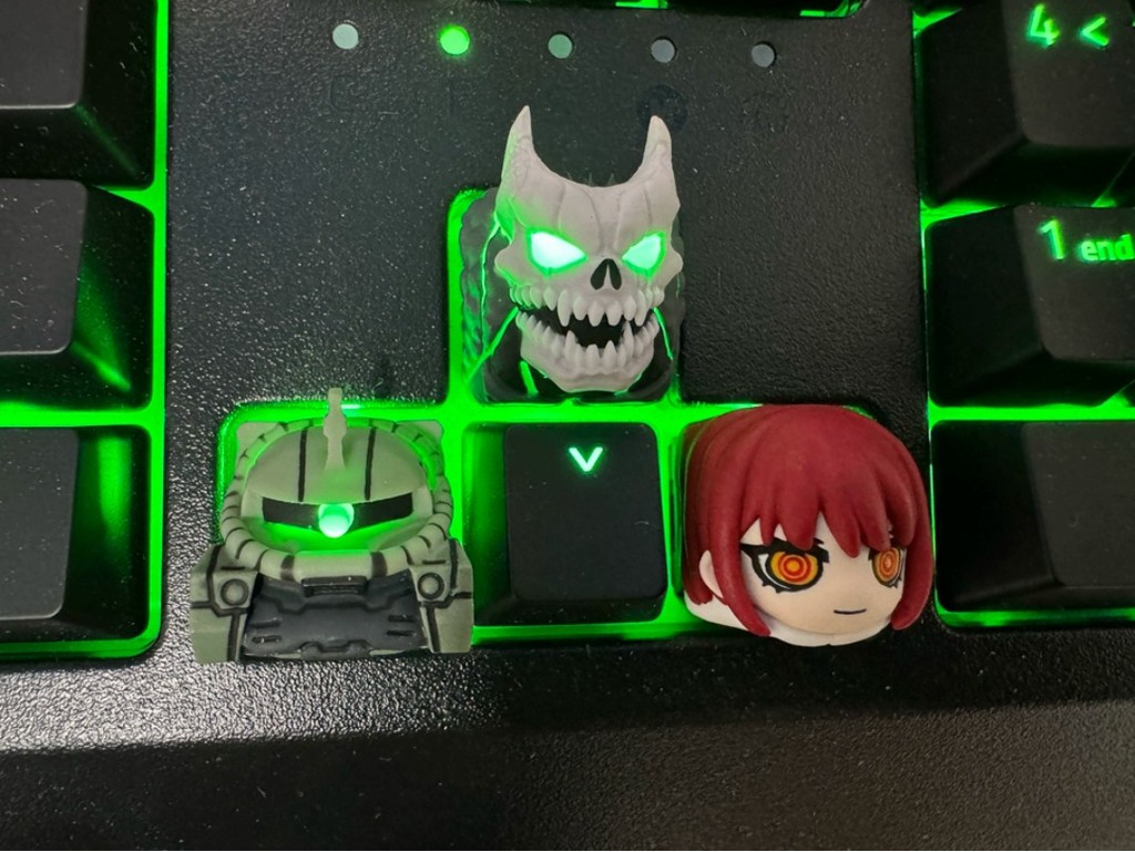 Zaku Keycap Cute Cartoon 3D Creative Cool MX Switch Mechanical Keyboard ...