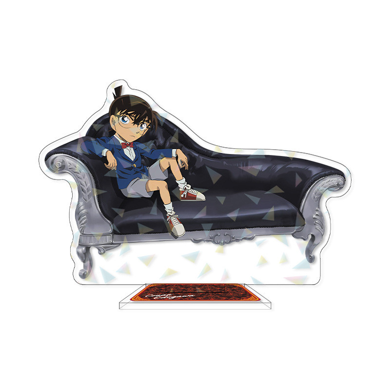 Detective Conan Long Sofa-Shape Prismatic Glass Laser Standee Anime ...