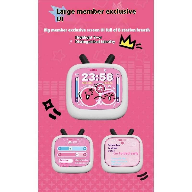 Bilibili 2025 New CUBE FACE Bilibili LCD Touchscreen True Wireless ...