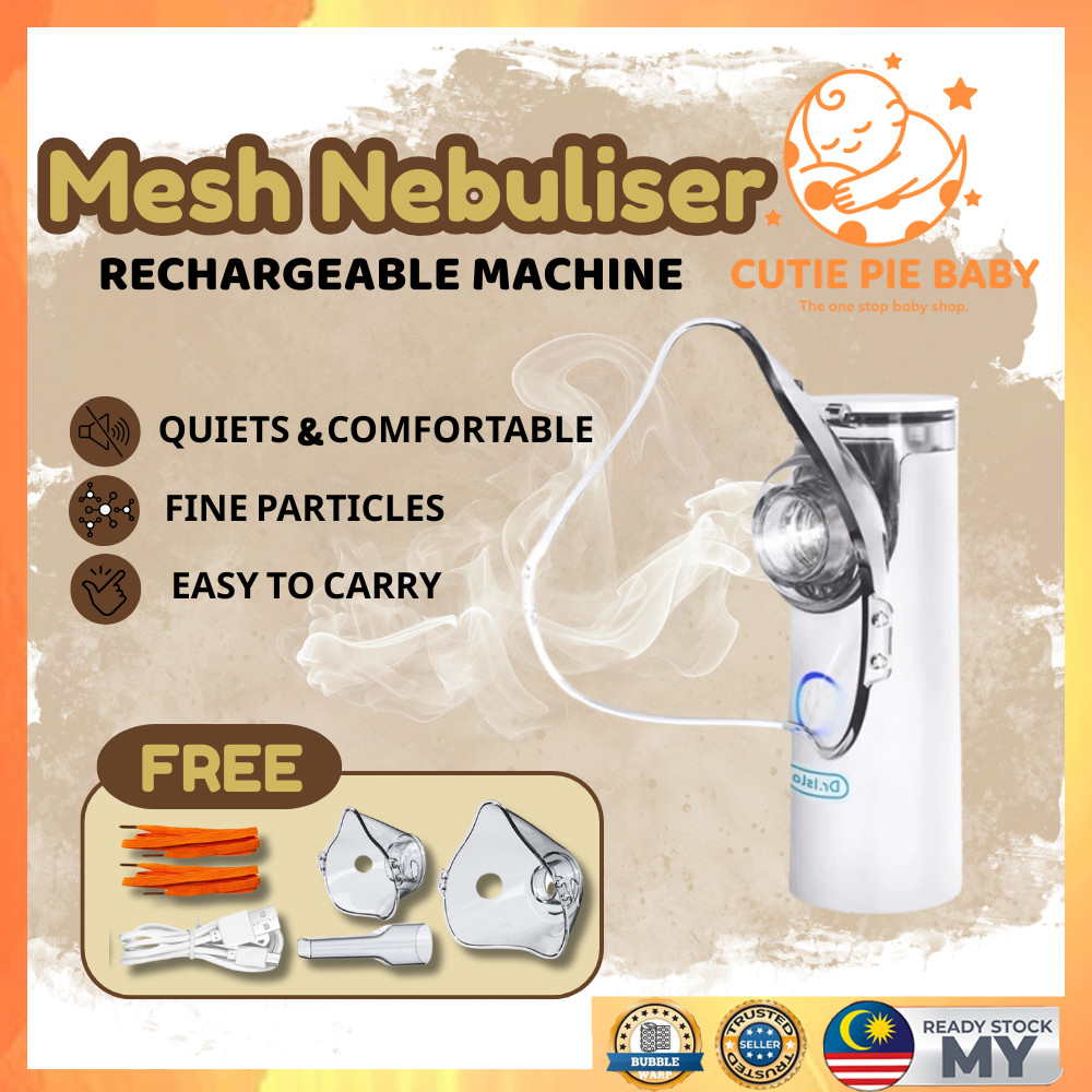 LATEST MODEL KIDS ADULT Portable Mini Ultrasonic Coughing Phlegm Mesh ...