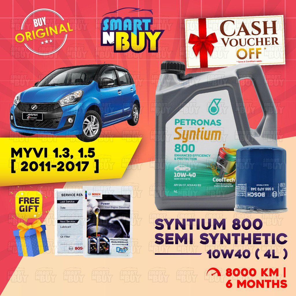 Petronas Engine Oil 10W40 Semi Synthetic Original Minyak Hitam Kereta ...