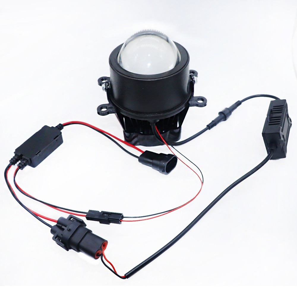 H11 Control Wires Biled Bi Xenon Lens High Low Beam Controller Fog ...