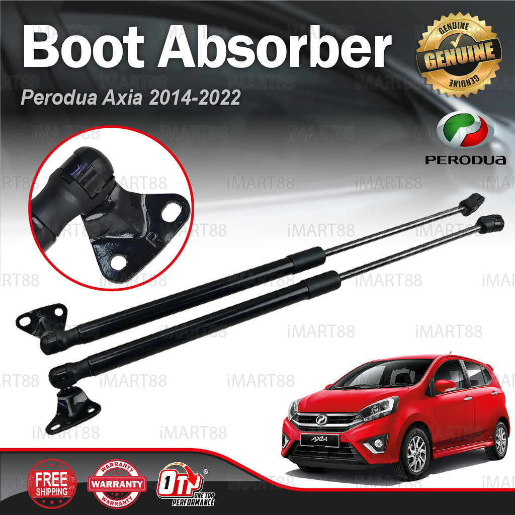 Perodua Axia All Model Rear Bonnet Damper Boot Absorber Gas Spring Set ...