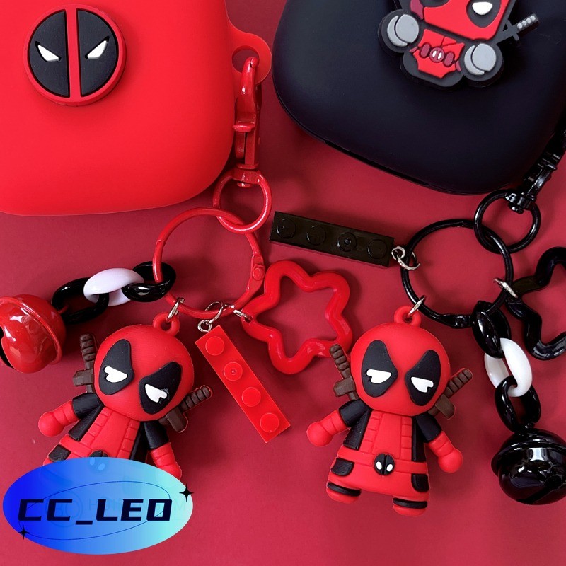 For Beats Fit Pro Case Cartoon Keychain Pendant Cute Silicone Soft Case ...