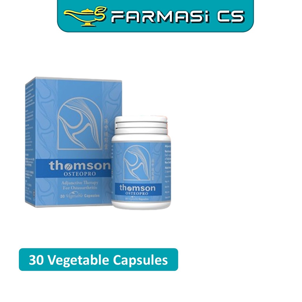 THOMSON Osteopro 30 Vegetable Capsules EXP:11/2026 [ Farmasi CS ...