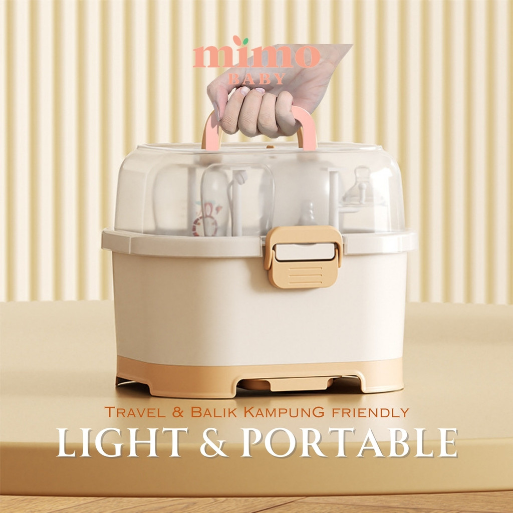 Mimo Baby Nursing Bottle Storage Box | Milk Bottle Storage Box to Keep ...