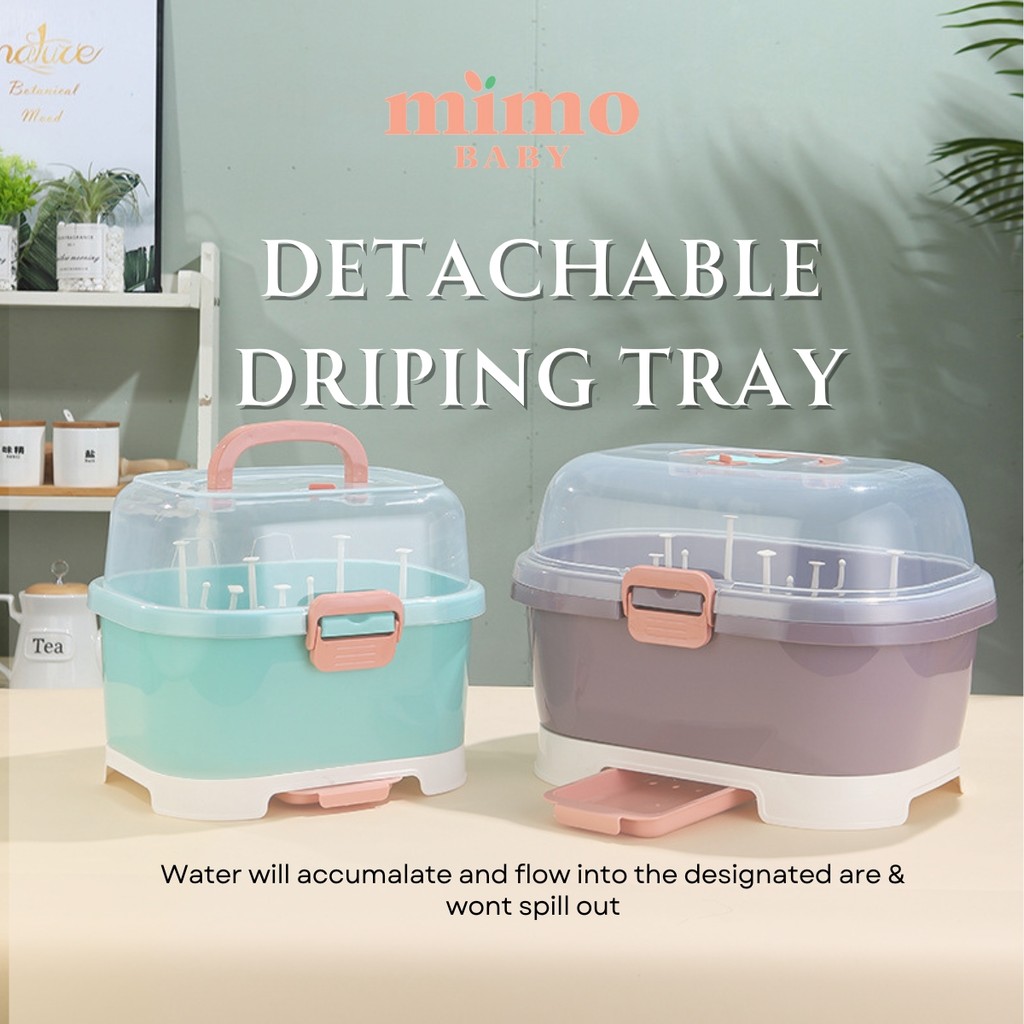 Mimo Baby Nursing Bottle Storage Box | Milk Bottle Storage Box to Keep ...