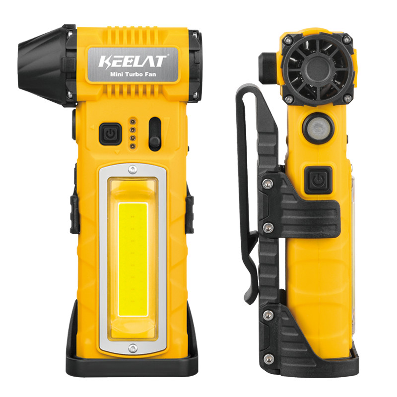 KEELAT Mini Turbo Fan Portable Brushless Motor Strong wind Handheld ...