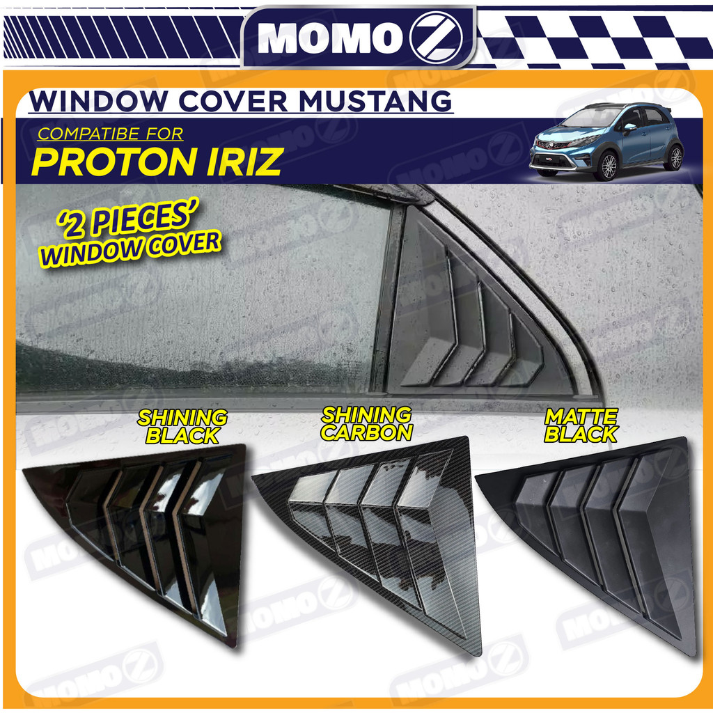 Car Proton IRIZ VVT 2014 - 2024 Rear Side Mustang Window Cover Mirror ...