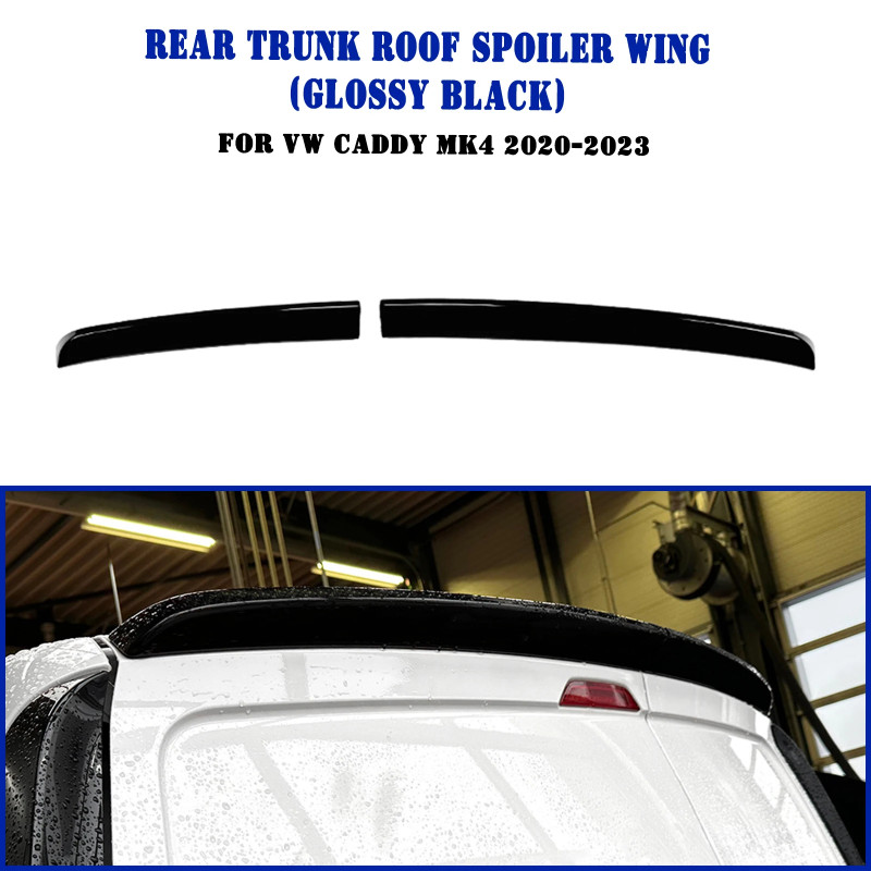 For Volkswagen VW Caddy MK4 2020-2023 Rear Trunk Lid Roof Spoiler Wing ...