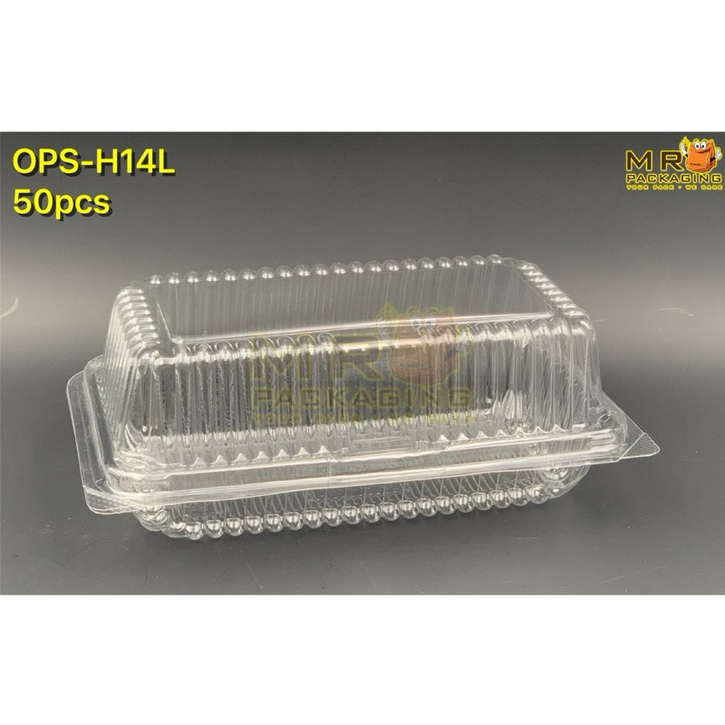 Benxon OPS-H14L GC GO-14L Plastic Tray with Lock [ 50pcs± ] Bakery ...