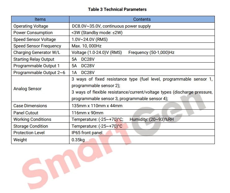 Smartgen Original Controller ACC4100 Diesel Driven Air Compressor Four Protection Control Module ...