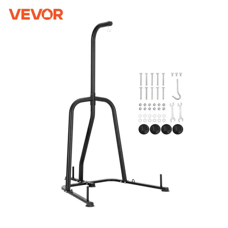 VEVOR Steel Heavy Duty Workout Equipment, Boxing Punching Bag Stand ...