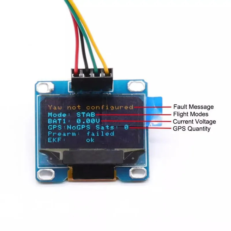 Pixhawk PX4 Flight Controller with OLED Screen, Compatible with ...