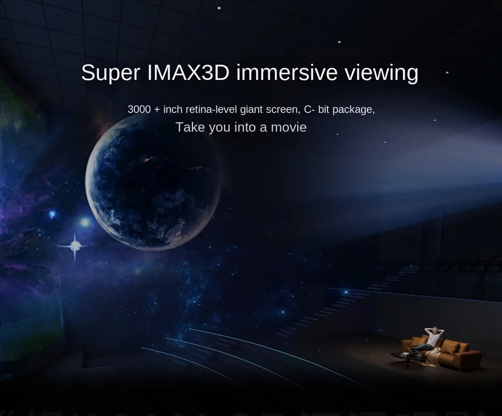 Arpara 5K VR Smart Glasses VR HMD 120hz Double Micro-OLED Display 3D IMAX Immersive 5K 4K UHD ...