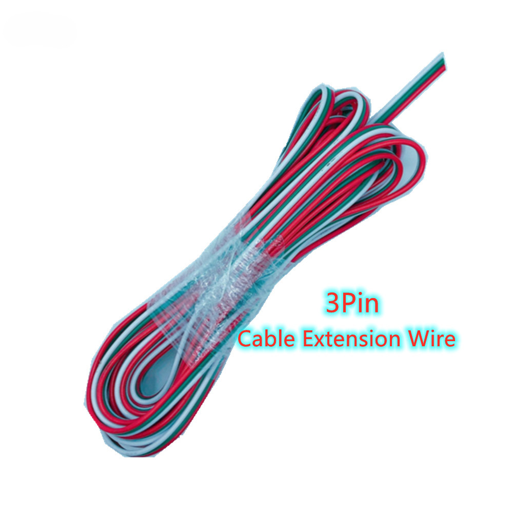 5M Electrical Wire Cable 18/20/22AWG 2/3/4/5/6 Pins Cable Connector ...