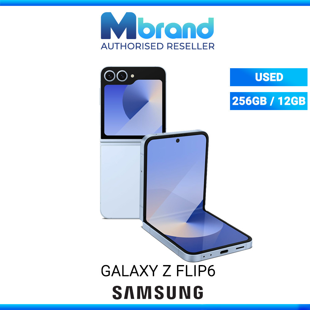USED Samsung Galaxy Z Flip6 5G 256GB + 12GB RAM 50MP 6.7 inches Android ...