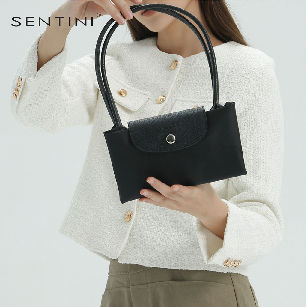 SENTINI Clover Beg Tote Besar Wanita - Hitam / Coklat STB-134 | Shopee ...