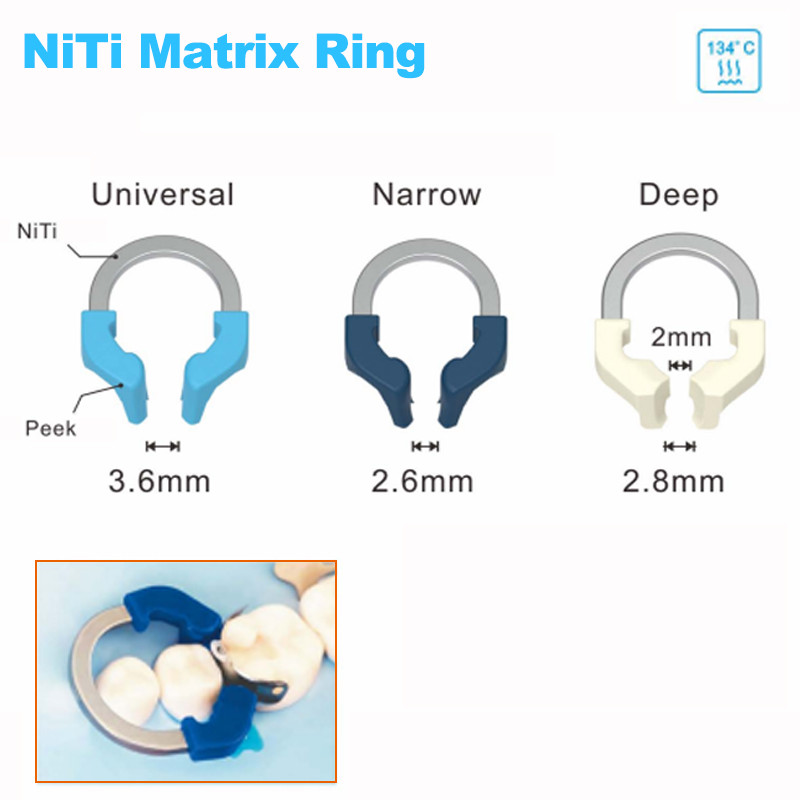 Dental Matrix Bands Sectional Contoured Matrix System Metal Matrices ...