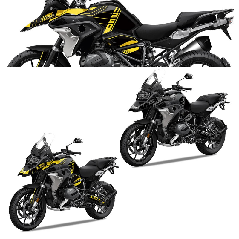 For BMW R1250GS 2018-2023 Motorcycle Full Fairing Graphics Kit Stickers ...