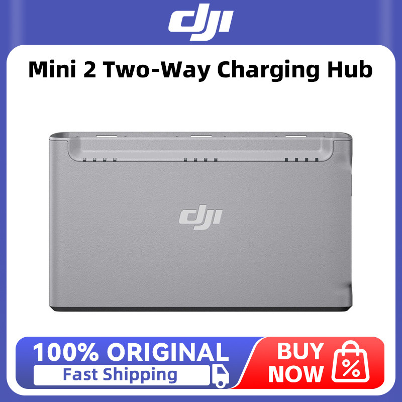 DJI Mini 2 Two-Way Charging Hub Charges up to three batteries in ...