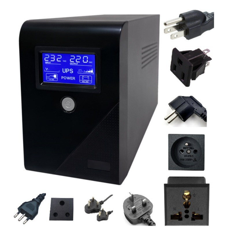 UPS Uninterruptible Power Supply Computer Monitoring Power-off ...