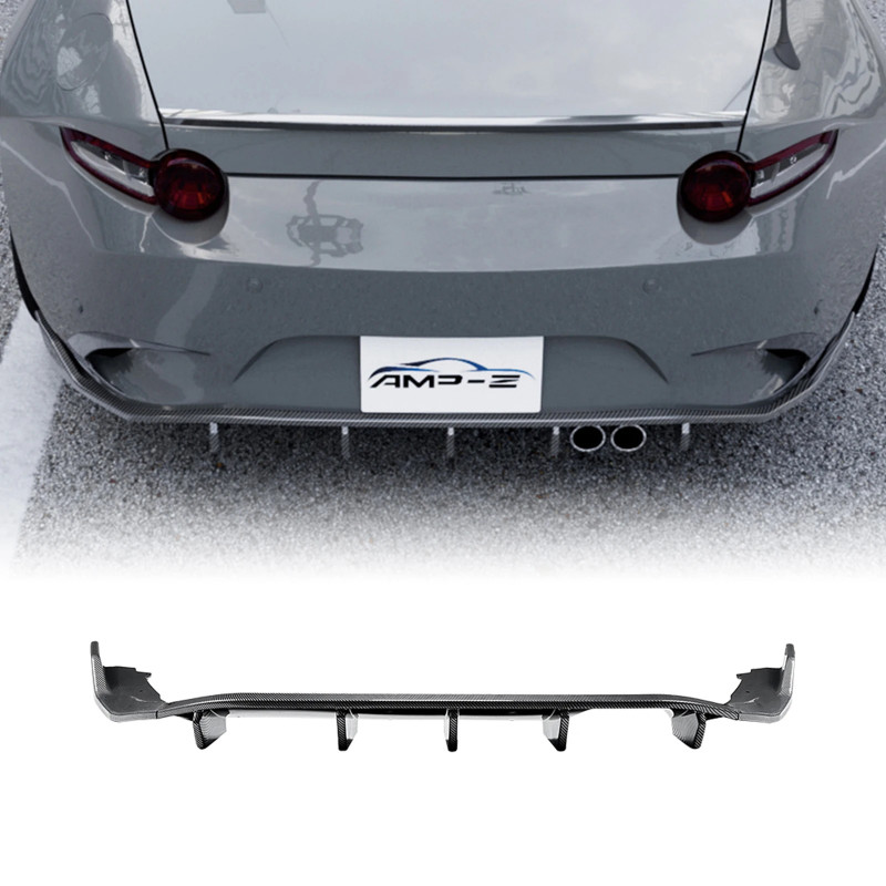 Rear Bumper Diffuser Lip For Mazda MX-5 MX5 Miata ND 2016-2025 Carbon ...