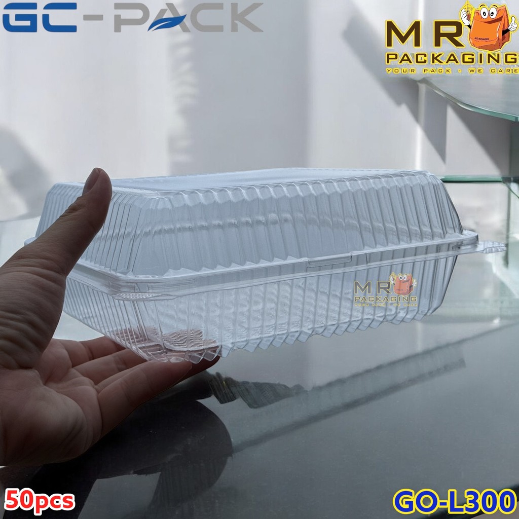 7" Square Cake Tray with Lock [ 50pcs± ] BENXON OPS-L300 GC GO-L300 ...