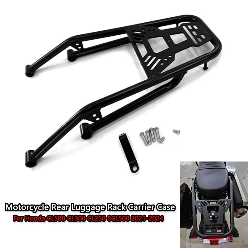 2024 New CL300 Rear Luggage Cargo Rack Carrier Mount Backrest CL250 Fit ...