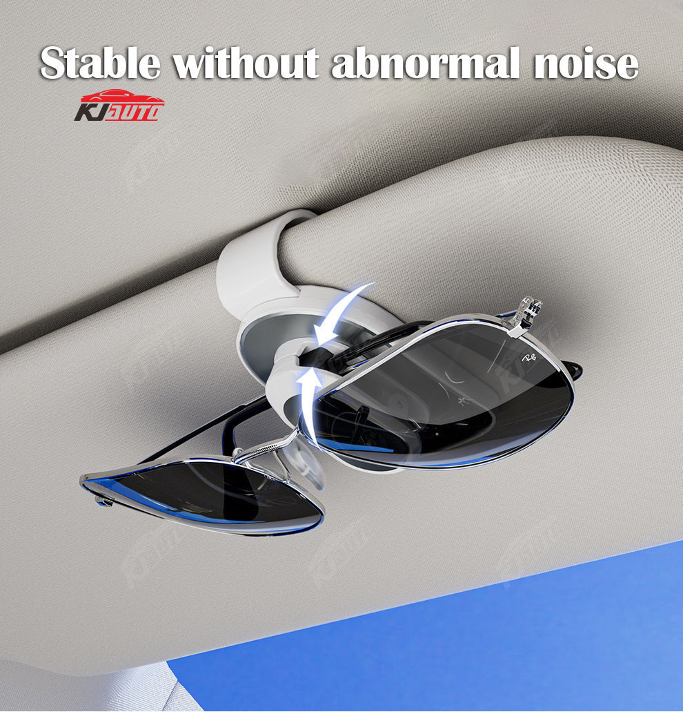Mercedes Benz Car Glasses Clip Sunglasses Storage Box Ticket Card Clamp ...
