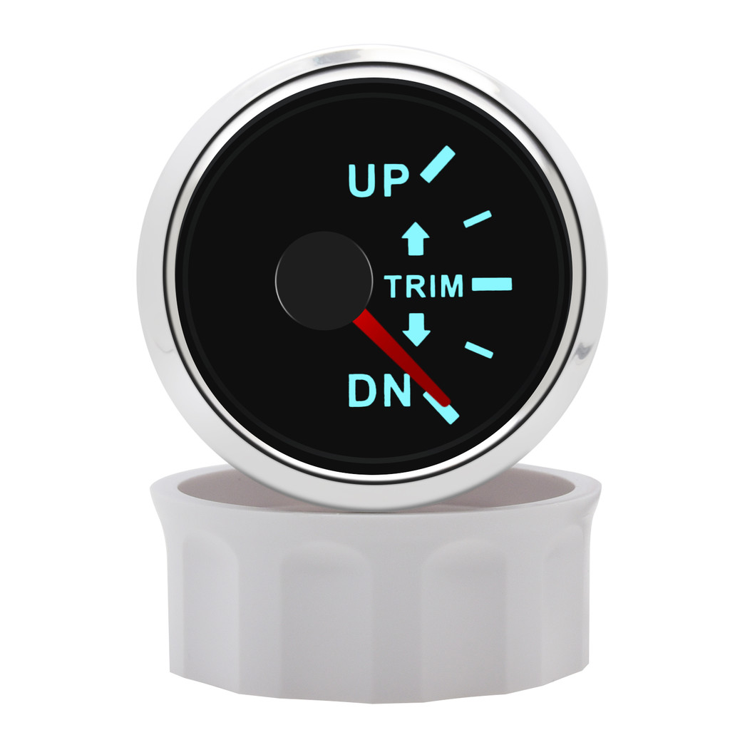 HD 52mm Boat Marine Trim Meter UP-DN Trim Tilt Indicator Meter 2 Inch ...
