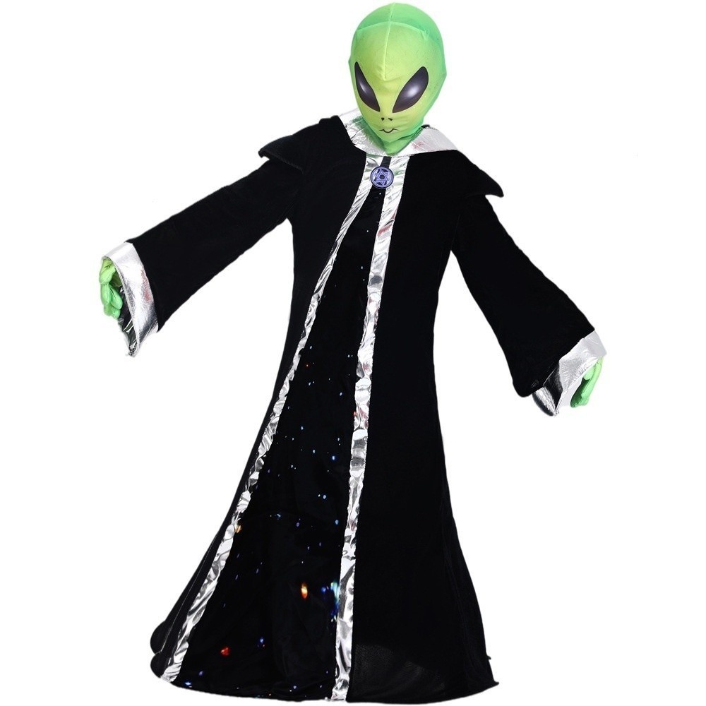 [Manniu Original] kanak-kanak Alien Boss berperanan Halloween permainan ...