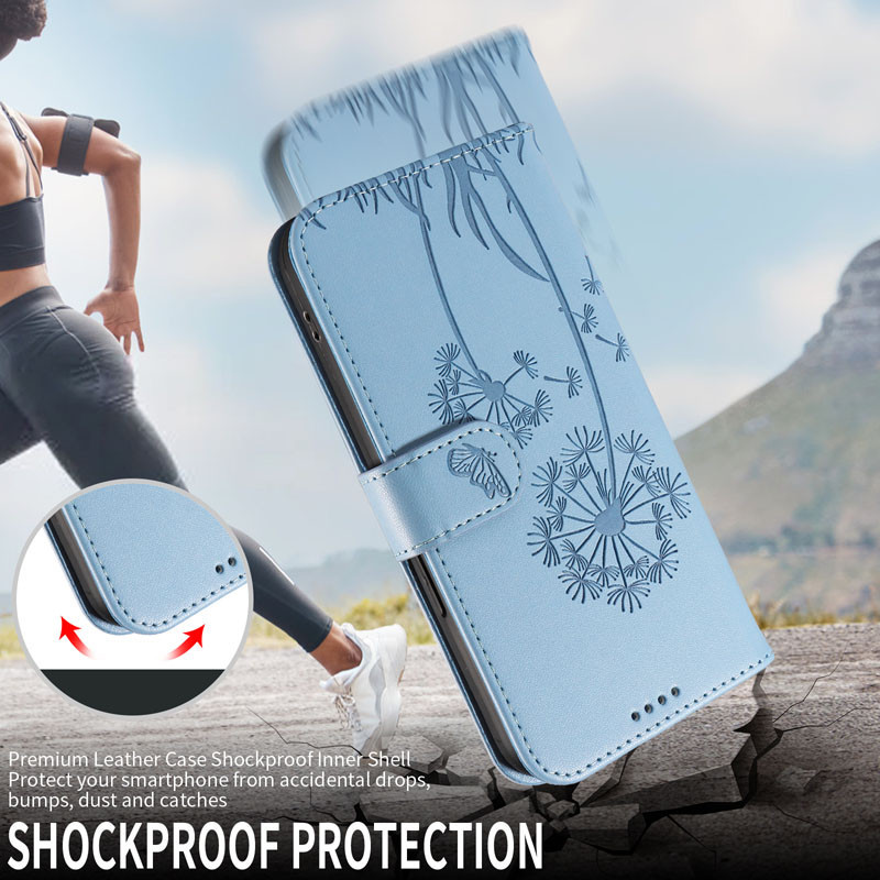 Leather Flip Case for Xiaomi Redmi Note 14 13 12T 12S 12 K50i Turbo Pro ...