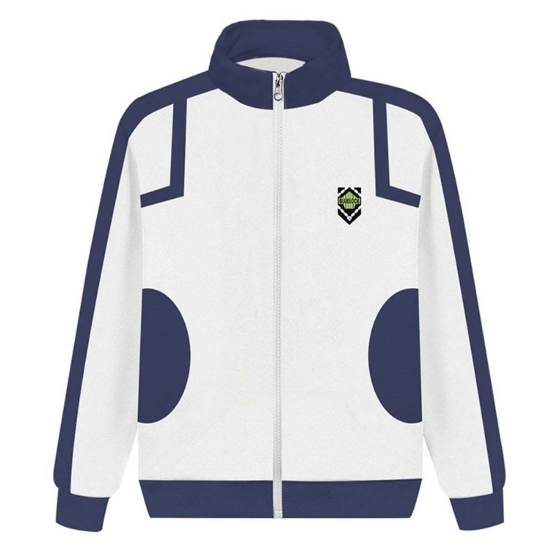 ZST AG Blue Lock Cosplay Sportwear Pants Coat With Zipper Costume Set ...
