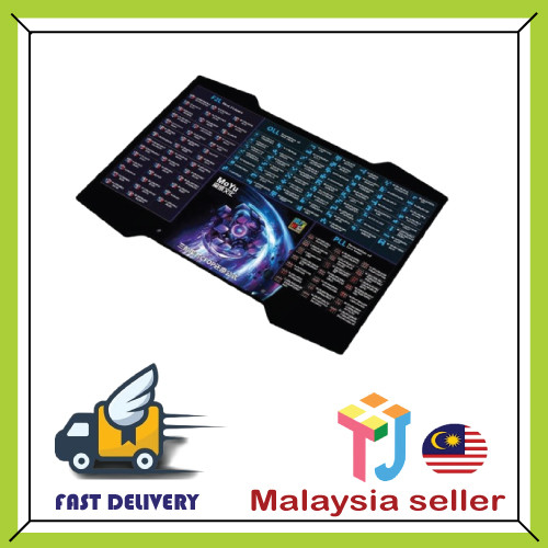 [TJ CUBE] MOYU CFOP MAT | MAT FOR CUBE | Shopee Malaysia
