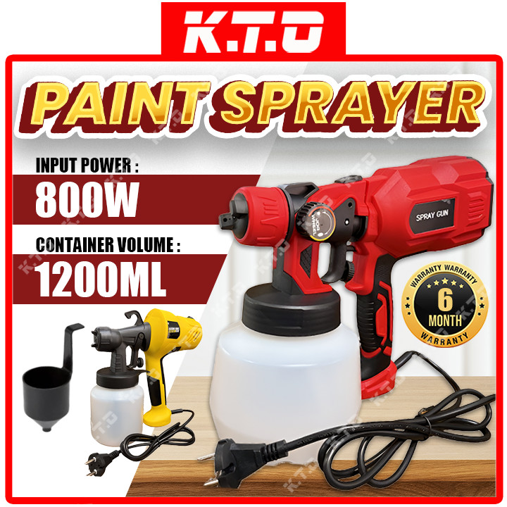 Electric Paint Sprayer Elite 600W 800W High Power Paint Sprayer Household Handheld Spray Gun ...