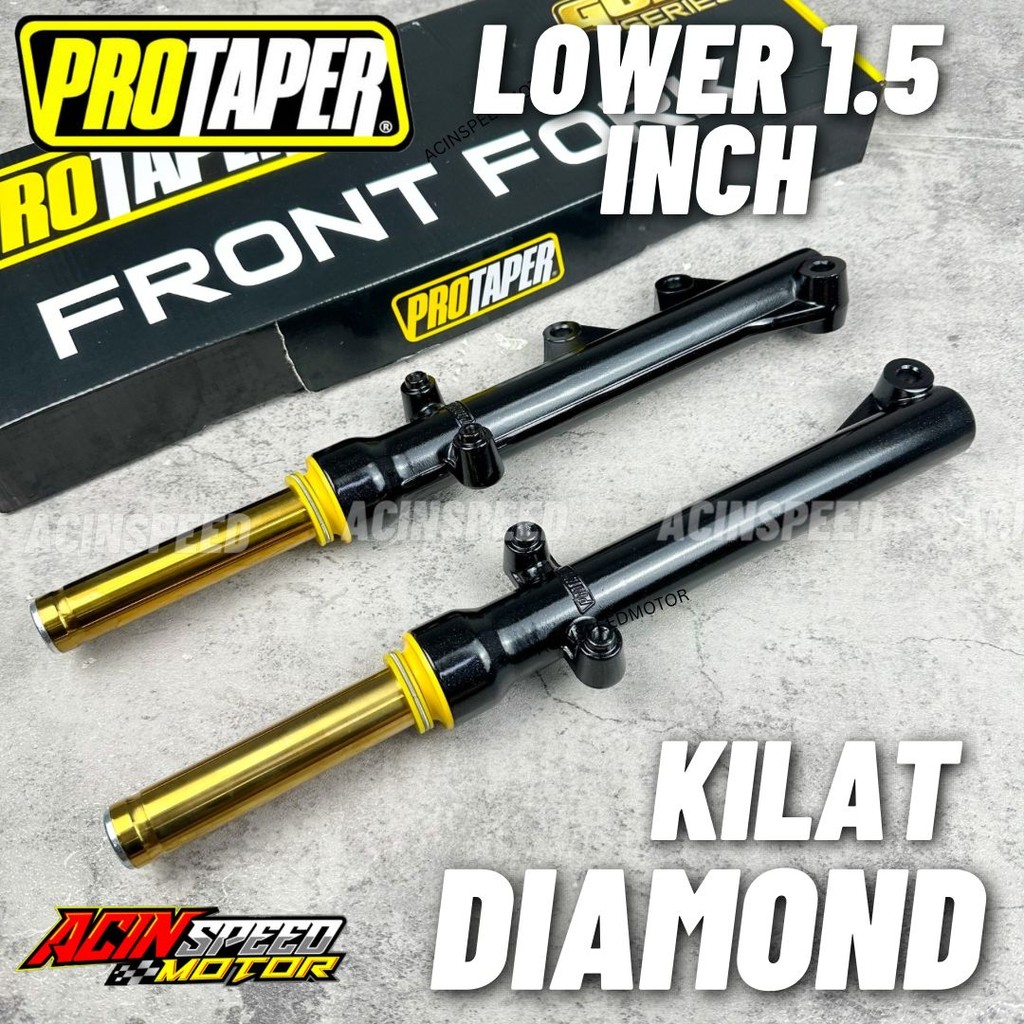 PROTAPER FORK DEPAN GOLD/ 1.0 Inch / 1.5 inch/ Y15ZR Y16 LC135 4S 5S ...