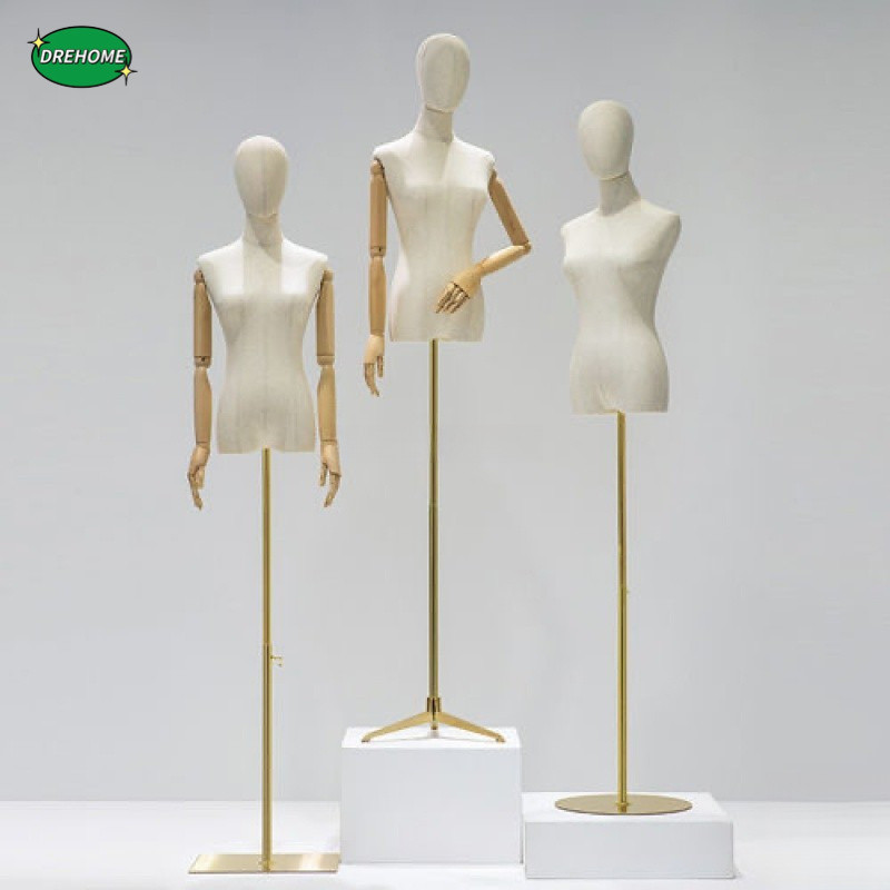DRE Women's Clothing Mannequin Human Body Mannequin Clothing Store Bust ...