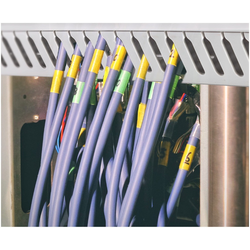 PVC Cable Tray Duct Slotted PVC Cable Trunking Wire Duct Cable Management for Network PC Wire ...