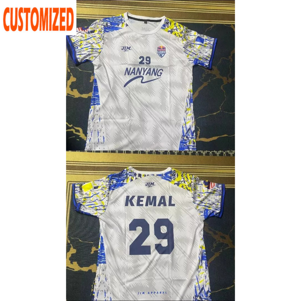 Free Custom Name Number 2025 Nanyang Baju Guy Thail Viral Custom ...