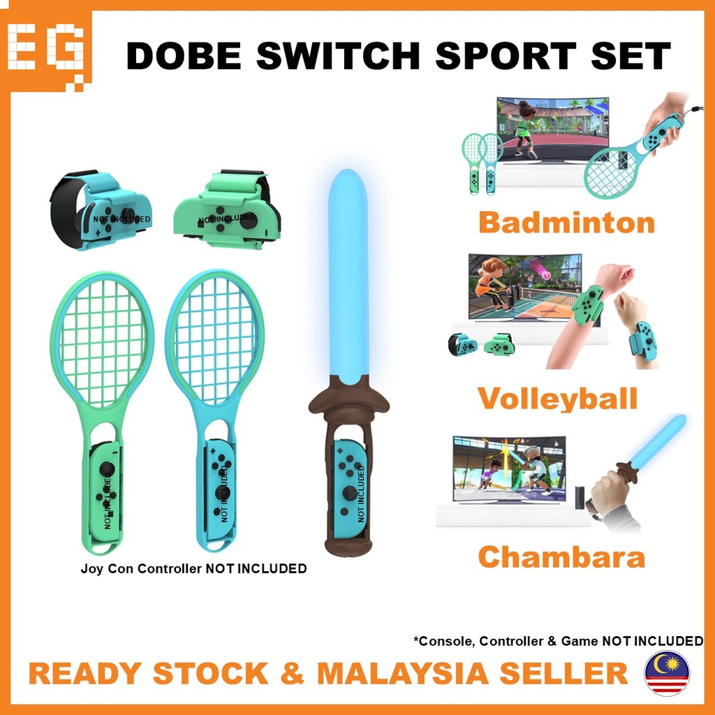 DOBE Switch Sport Accessories Kit for Nintendo Switch Sports TNS-2123 ...