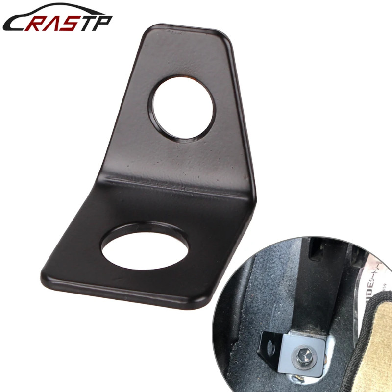 RASTP-Car Seat Belt iron Sheet Holder 90 Degree Angle Bracket Kit L ...