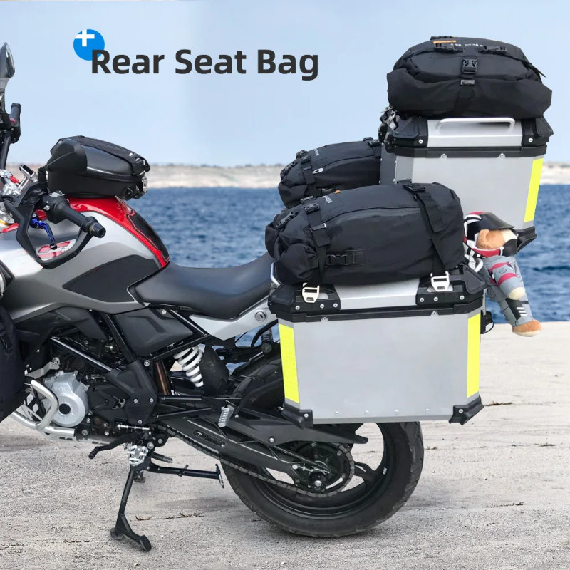 Universal Multi-Function Waterproof Tail Bag Backpack For TIGER 900 ...