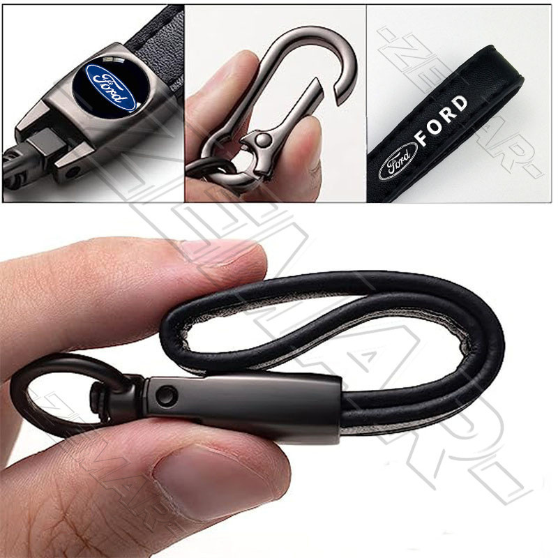 Subaru Leather Metal Car Keychain Motorcycle Key Holder High-end ...