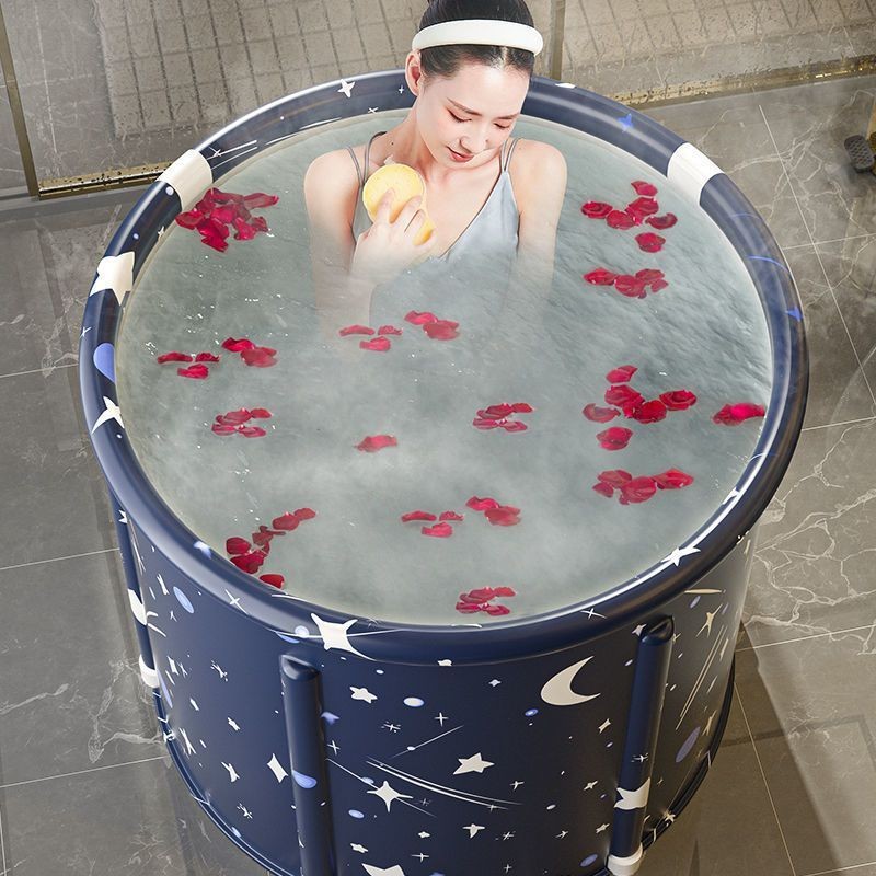 Adult Folding Heated Bath Tub Household Bath Tub Full Body Bath Tub ...