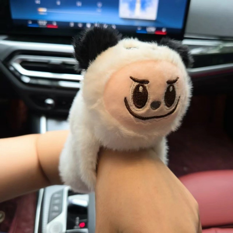 Labubu Slap Bracelet Funny Plush Doll Slap Circle Toy Cute Cartoon ...