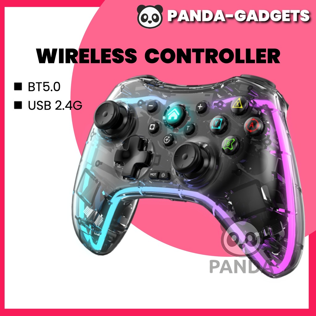 S03 Wireless Gaming Controller Bluetooth + USB 2.4G Support Android I0S ...