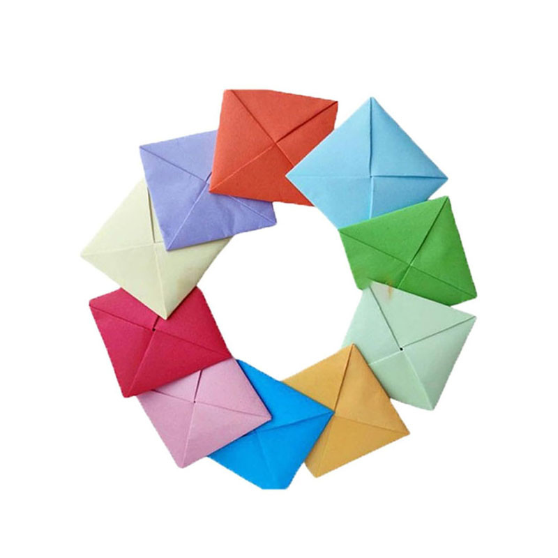 2Pcs Ddakji Paper Flip Toy Ddakji Game Blue Red Hard Cardboard Hiting ...