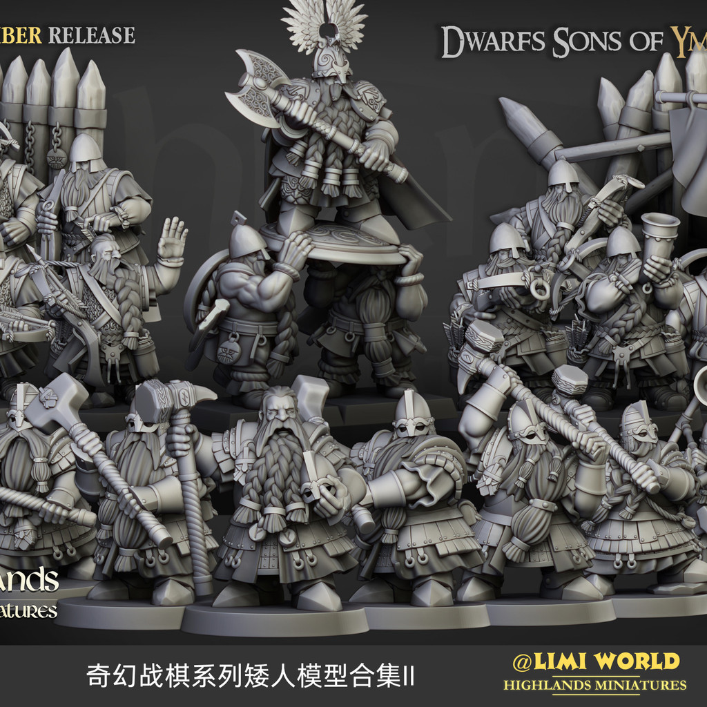 [DND] Fantasy Series Dwarf King Lord Guard Crossbow Hand Collection ...